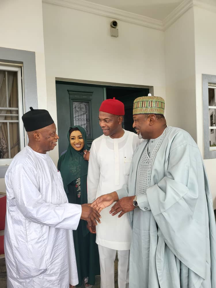 Nze Duru, Other APC NWC Members Pay Sallah Homage To Adamu (Photos) – Site