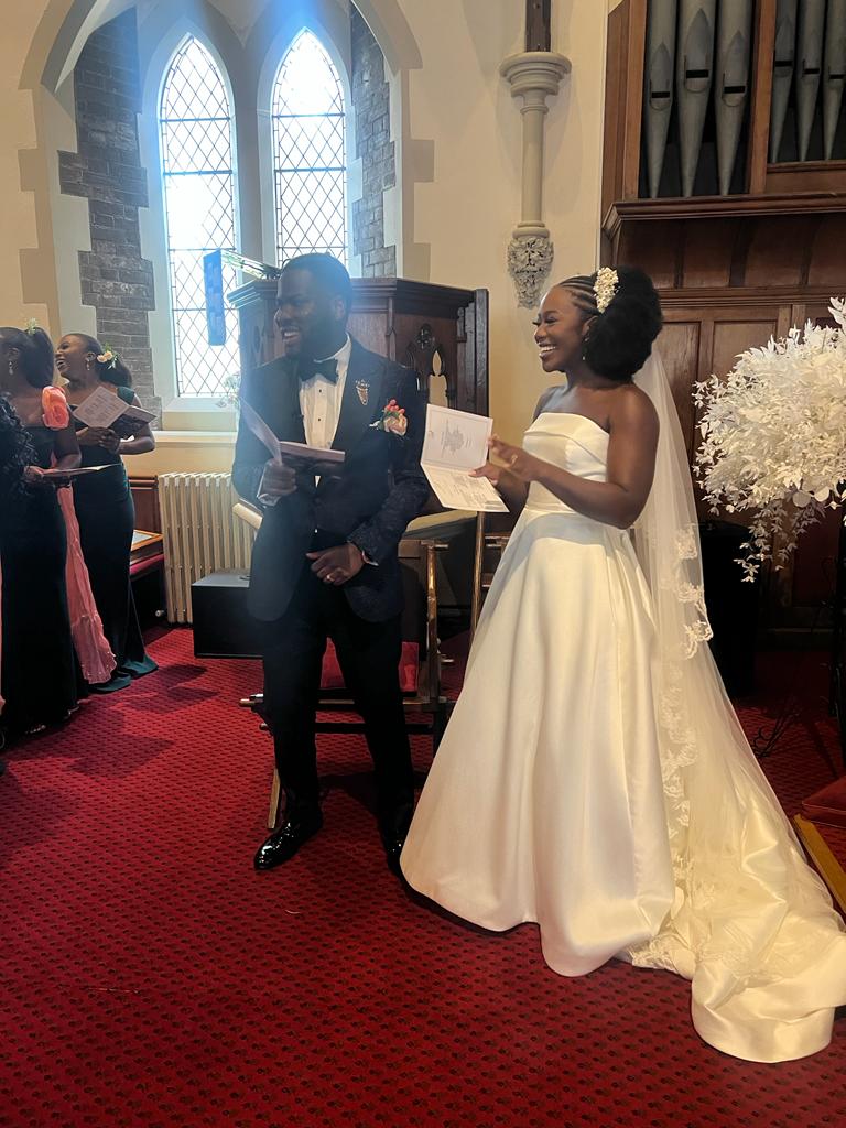 Senator Iyiola Omisore's Daughter Lade Weds Folarin Odunubi In UK (Photos)