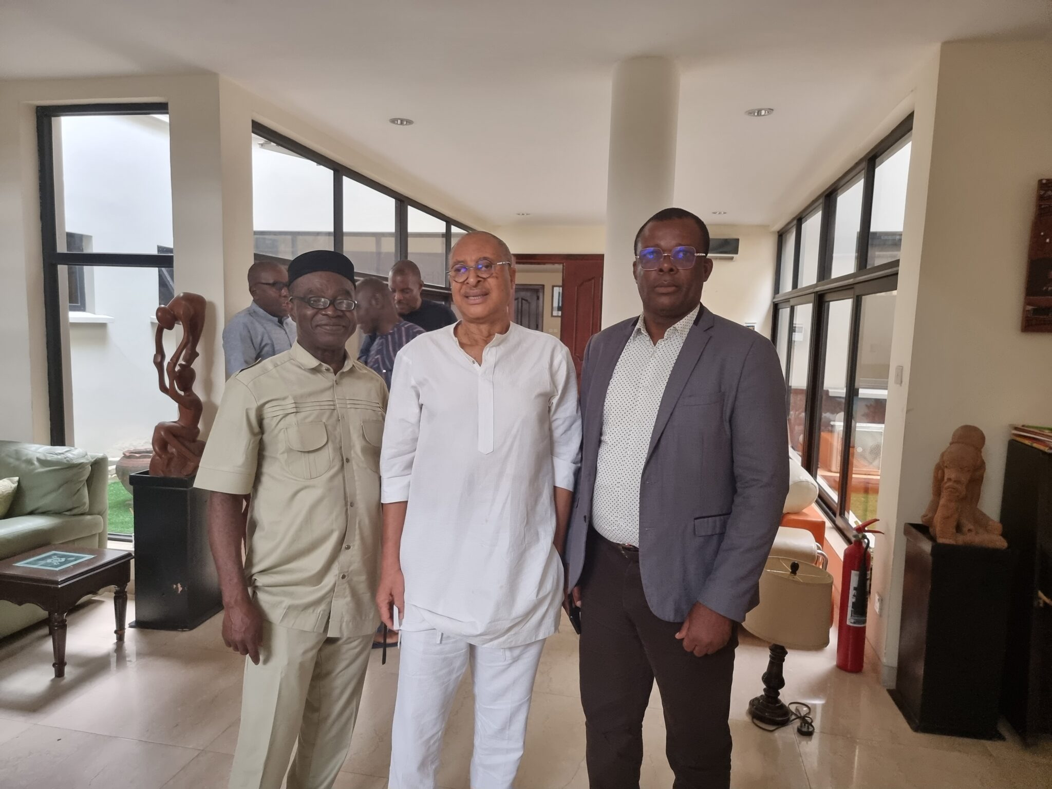 Follow PBA Live Blog As UNN 'Jacksonites' Visit Prof. Pat Utomi
