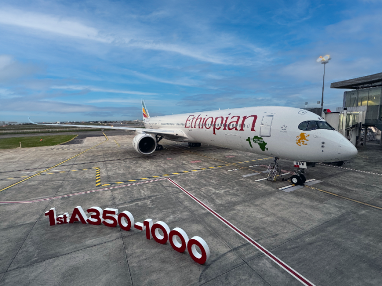 Celebrating Ethiopian Airlines delivery of the first A350-1000 in ...